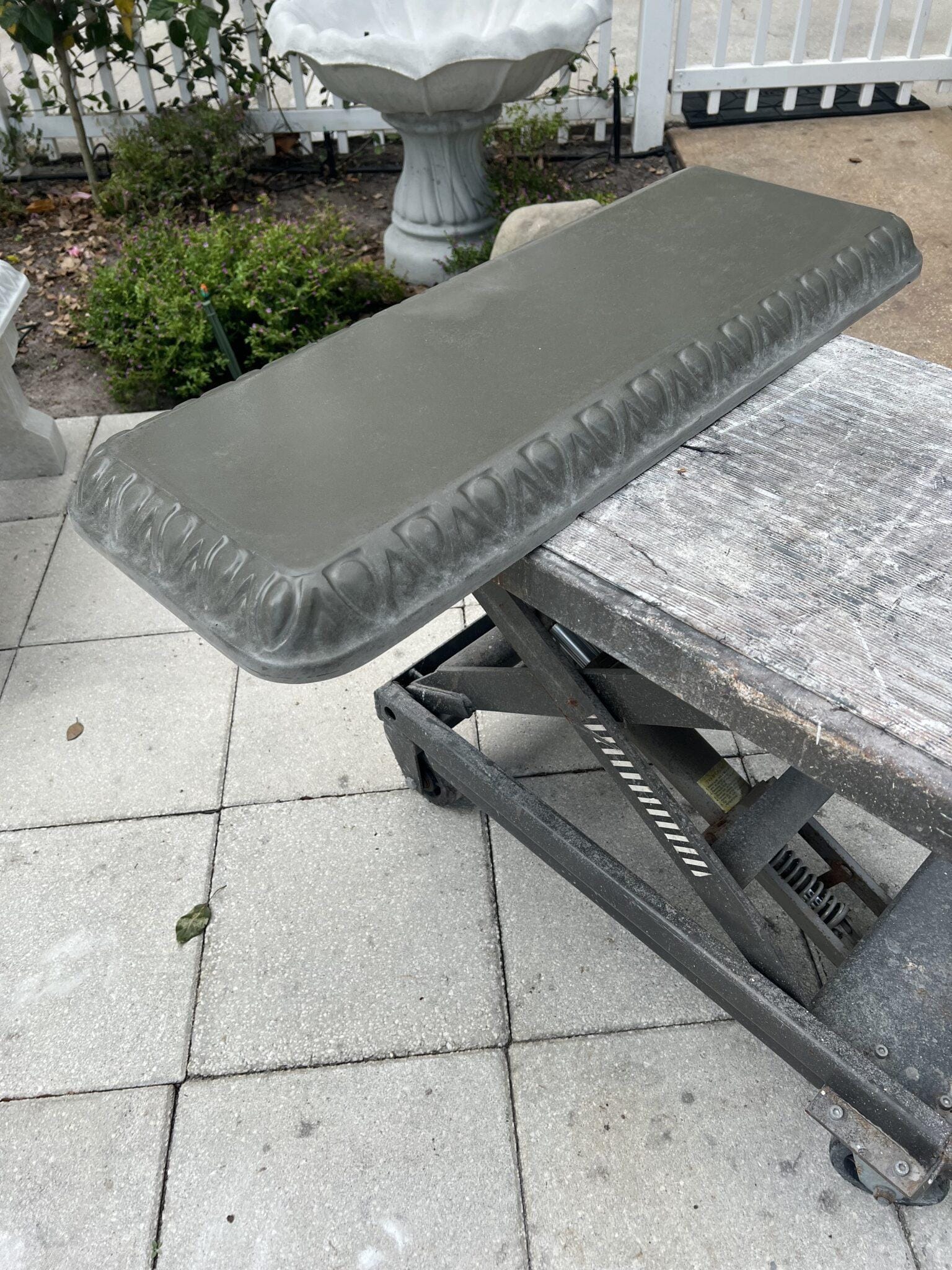 Concrete Bench Top Mold LobeLux Bench Top Mold