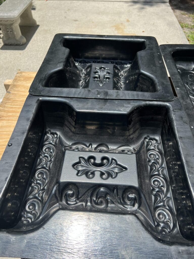 Concrete Bench Mold Set ABSMOLDS.COM