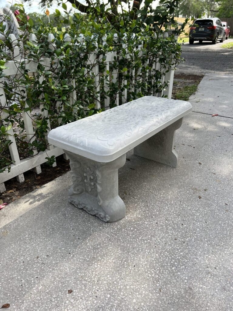 Concrete Bench Mold Set ABSMOLDS.COM